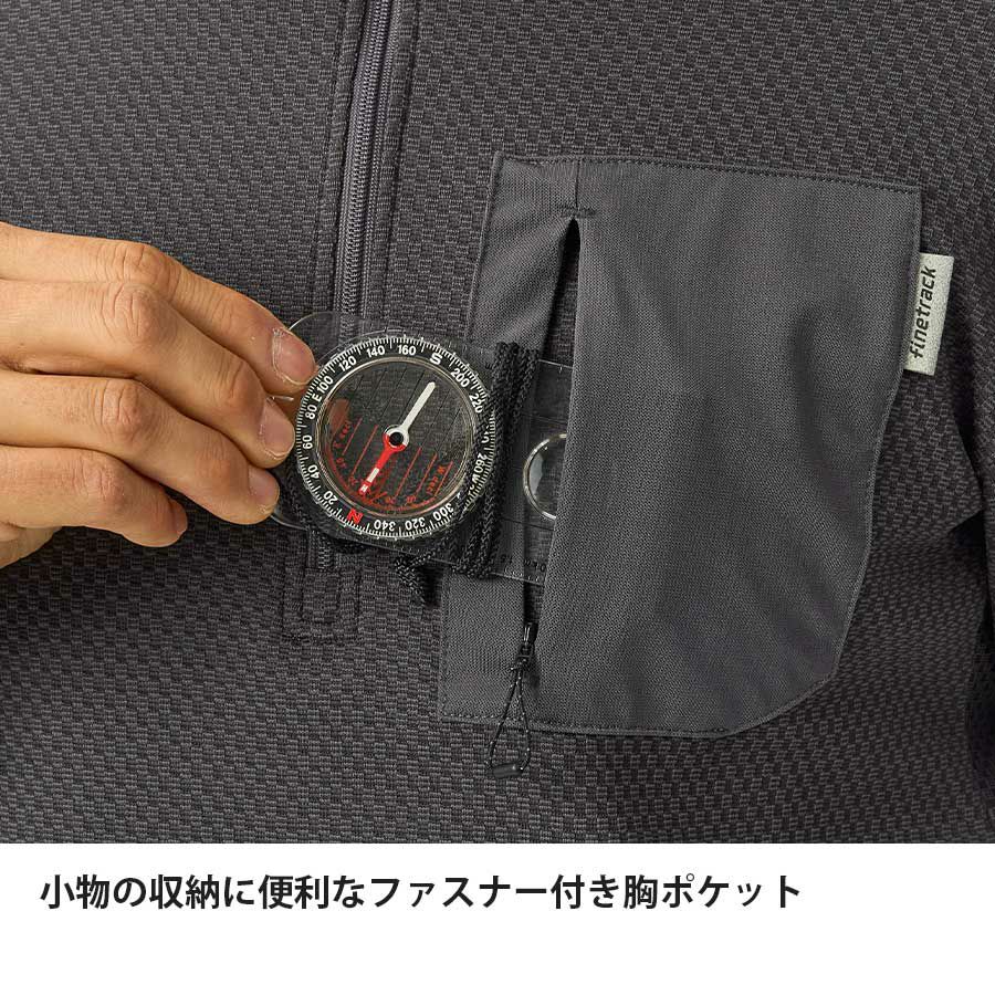 ドラウトサーモジップネック | アウトドアブランド ファイントラック